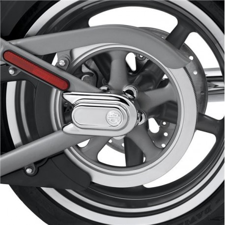 HARLEY DAVIDSON REAR AXLE CAPS BAR & SHIELD